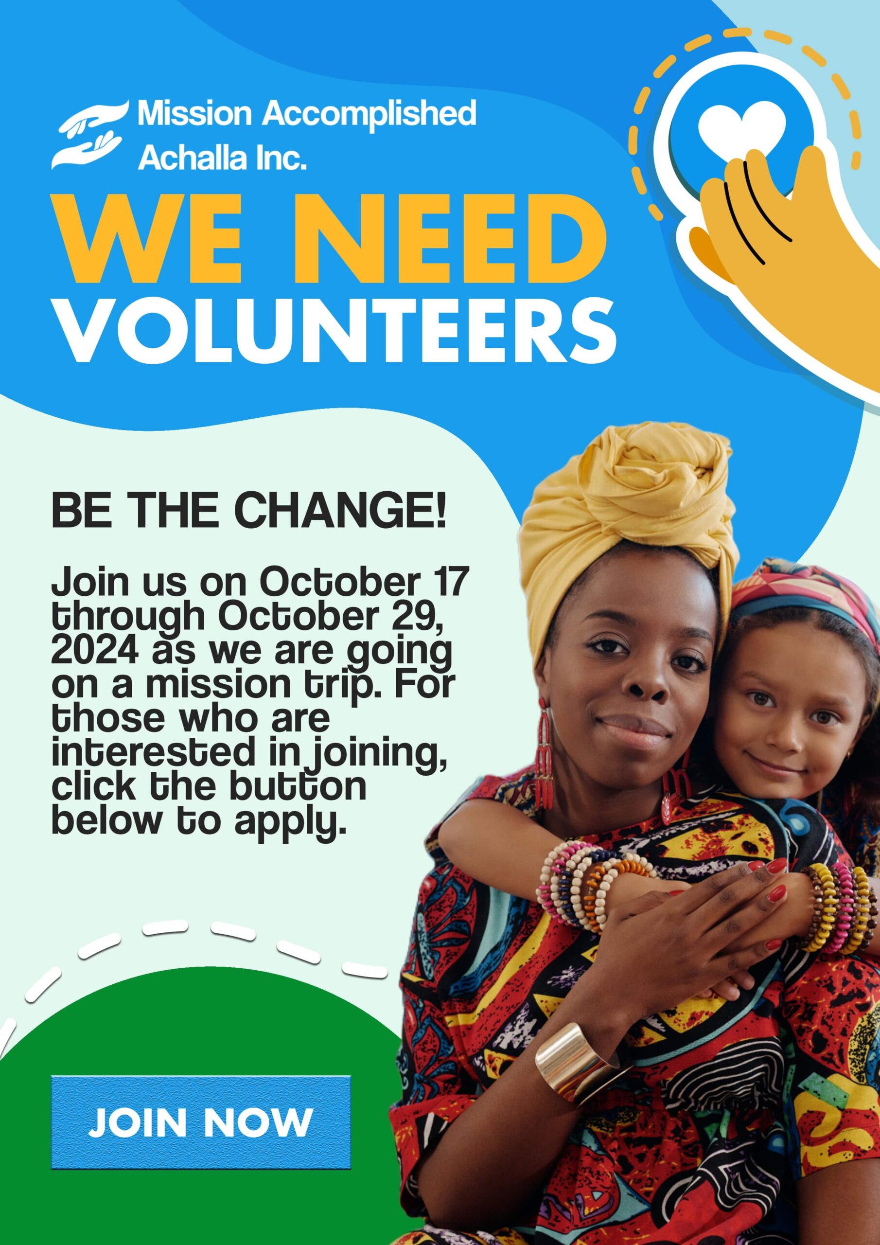 Mission Accomplished Achalla Inc. | Supporting Achalla Community